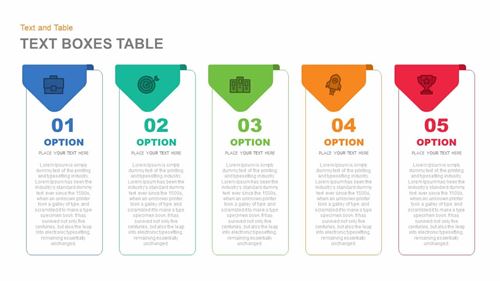 PowerPoint Table Templates